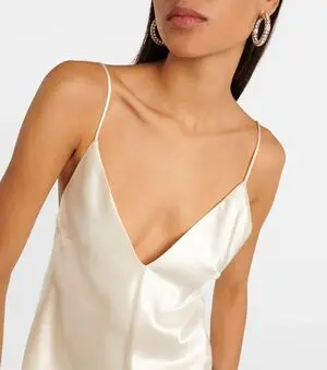 DANIELLE FRANKEL Bridal Mel Wool And Silk Camisole