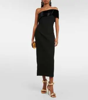 GIANVITO ROSSI Bijoux Crystal Metallic Leather Sandals