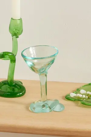 Completedworks Thaw Recycled-glass Martini Glasse