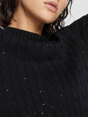 Brunello Cucinelli Cotton Dazzling Cables Knit Dress