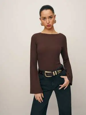 Women's Long Sleeve Knit Tops