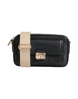 Michael Kors Leather Camera Bag - Black