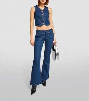 Staud X Wrangler Denim Vest