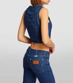 Staud X Wrangler Denim Vest