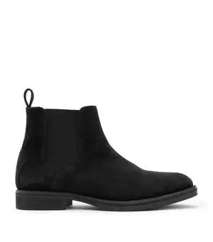 All Saints Mens Black Suede Chelsea Boots 11 Allsaints Suede Chelsea Boots Black Men main image 4