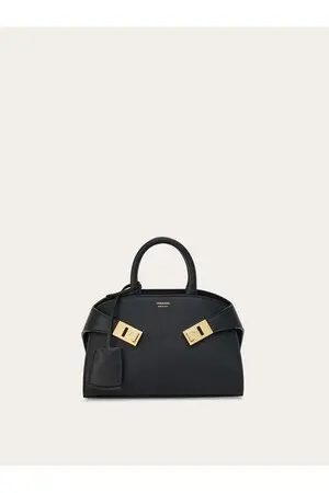 FERRAGAMO Hug Handbag - Black