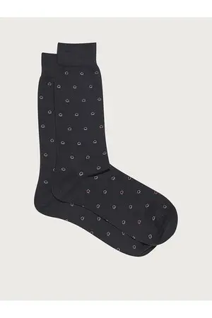 FERRAGAMO Medium Gancini Jacquard Socks