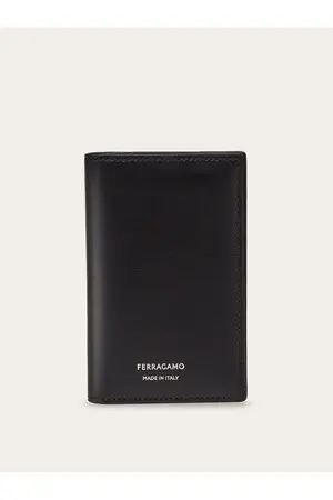 FERRAGAMO Credit Card Holder - Black