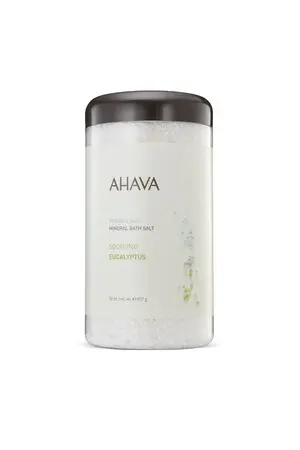 AHAVA Dead Sea Mineral Bath Salt Soothing Eucalyptus - Red