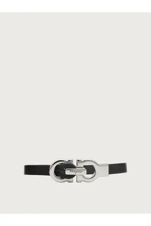 FERRAGAMO Gancini Bracelet 18cm - Black