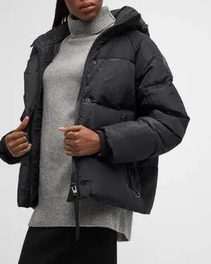 Canada Goose Junction Puffer Parka - Black