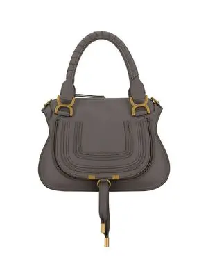 Chloé Small Woody Shopping Bag - Cashmere Grey