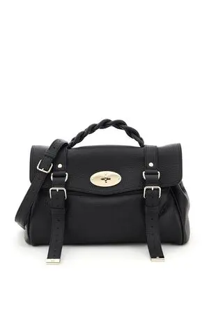 Mulberry Mulberry Alexa Medium Hammered Leather Bag - Black