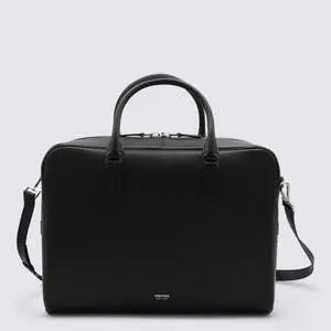 TOM FORD Leather Top Handle Bag
