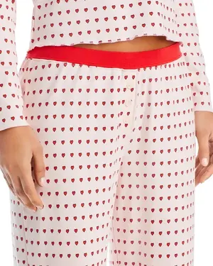 COZYLAND Ellie Cotton Printed Pajama Set - Blush
