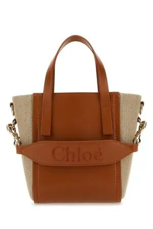 Chloé WOODY Hand Bag - Caramel