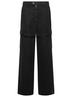 AMBUSH AMBUSH RELAXED CARGO PANTS - Black