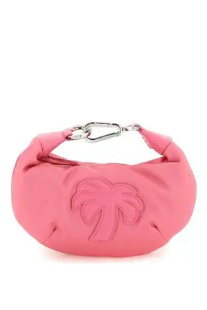Palm Angels Palm Angels Hobo Palm Mini Handbag Fuchsia