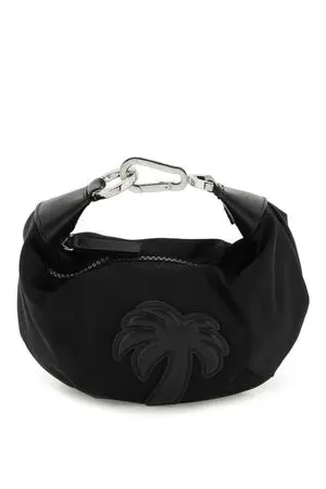 Palm Angels Palm Angels Hobo Palm Mini Handbag Black