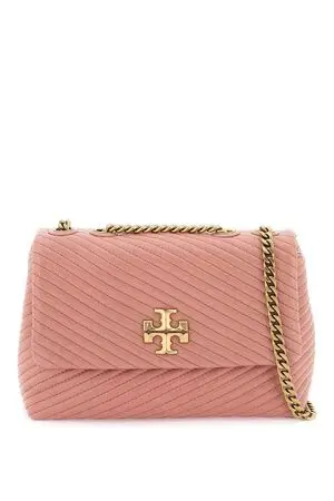 Tory Burch Tory Burch Matelasse Kita Moto Shoulder Bag - Pink