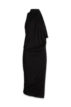 Versace Versace Asymmetrical Draped Maxi Dress 1b000