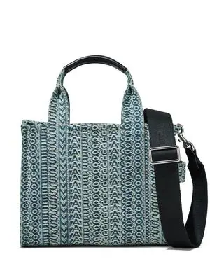 Marc Jacobs The Dual Chain Shoulder Bag Sun Faded Denim