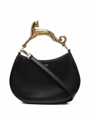 LANVIN Lanvin Foldover Top Bag - Black