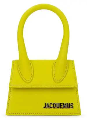Jacquemus LE CALISSO ROND Handbag - Neonyellow