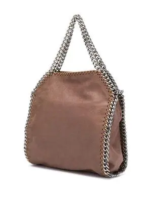 Stella McCartney STELLA MCCARTNEY Falabella Foldover Bag Small - Brown