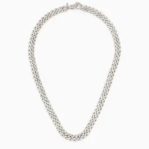Emanuele Bicocchi Chain Necklace With Crystals - Metal