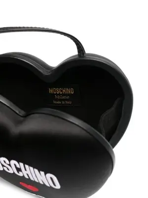 Moschino Embroidered Shoulder Bag