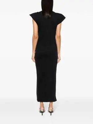 Isabel Marant Étoile Nadela Pleated Midi Dress - Black