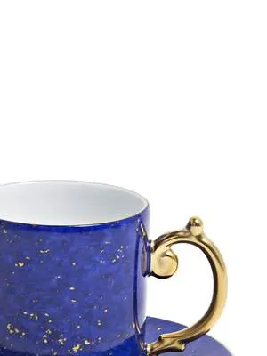 L'Objet Lapis Espresso Cup And Saucer - Blue