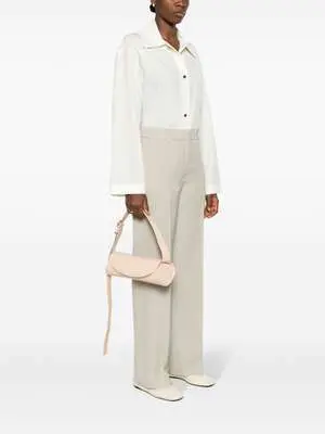 JIL SANDER Cannolo Iconic Line Shoulder Bag - Pink