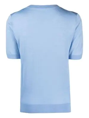 P.a.r.o.s.h Fine-knit Short-sleeve Jumper