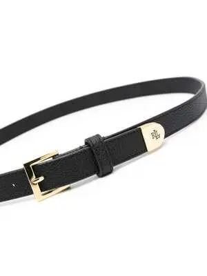 Ralph Lauren Logo-engraved Leather Belt