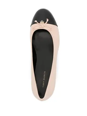 Tory Burch Cap-toe 45mm Leather Pumps - Pink