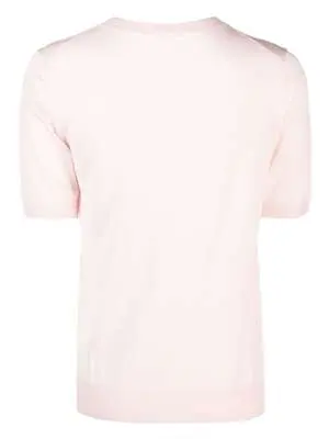 P.a.r.o.s.h Linfa Short-sleeve Fine-knit Top