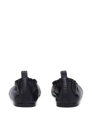 3.1 Phillip Lim Id Leather Ballerinas - Black
