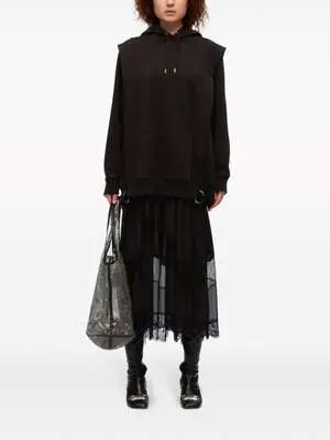 3.1 Phillip Lim Layered Lace-detail Cotton Dress