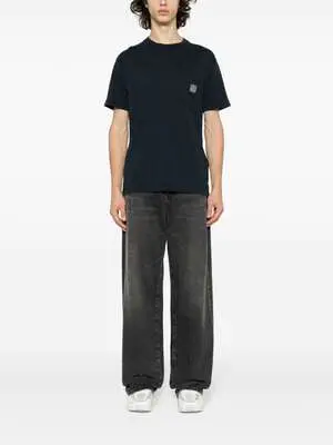 Stone Island Organic Cotton Jersey T-shirt - Blue