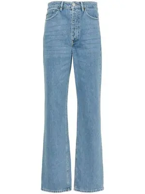BY MALENE BIRGER Miliumlo Mid-rise Straight-leg Jeans - Blue