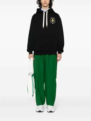 Casablanca Equipement Sportif Embroidered Hoodie - Black
