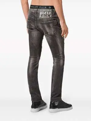 Philipp Plein Super Straight Cut Denim Trousers