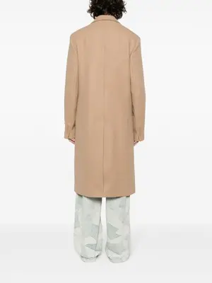 Acne Studios Single-breasted Wool Blend Coat