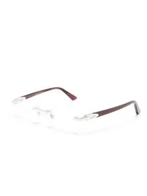 Cartier Rimless Rectangle-frame Glasses