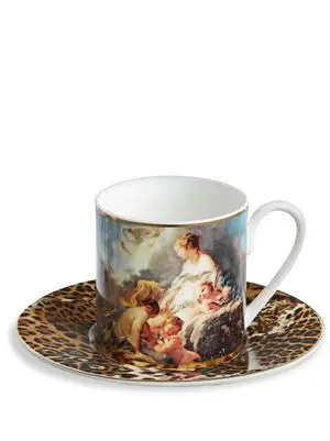 Roberto Cavalli Wild Leda Bone China Cups - Blue