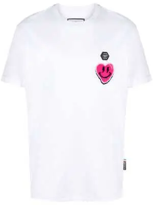 Philipp Plein Graphic-print Cotton T-shirt - White