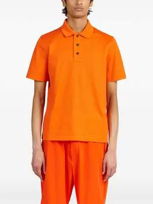 FERRAGAMO Polo-collar Cotton Polo Shirt