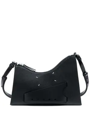 MAISON MARGIELA Small Snatched Shoulder Bag - Black